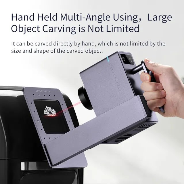 Laserpecker 3 Metal and Plastic Engraver, DIY Engraving Machine, LP3, 600 mm per s Speed ...