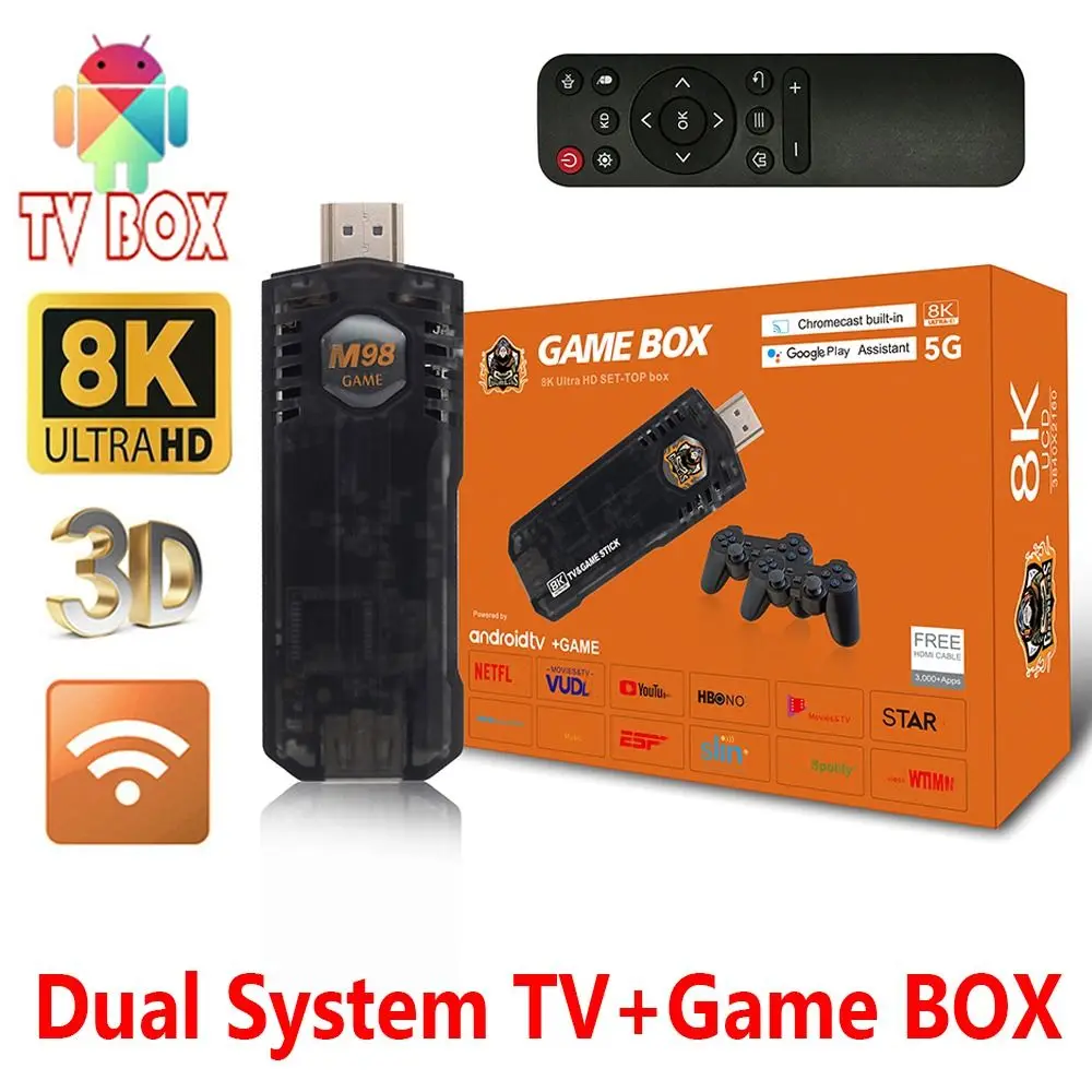 X8-Android-TV-Box-Game-Console-Sistema-Duplo-Quad-core-Controlador-Sem ...