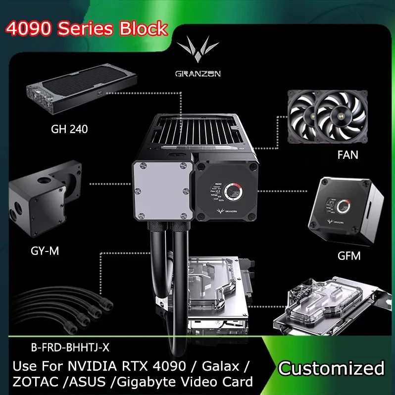 Bykski-Granzon-AIO-4090-GPU-Cooler-Kit-For-NVIDIA-RTX-4090-Galax-ZOTAC ...