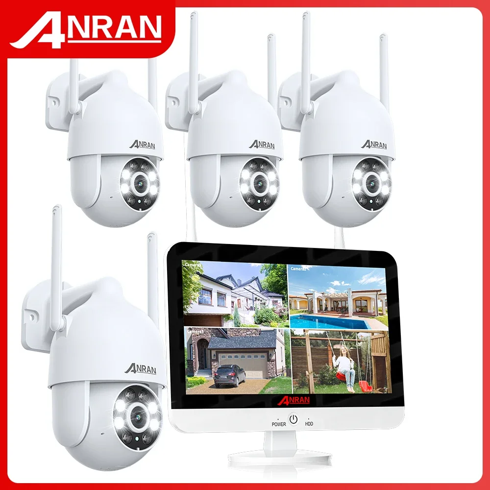 ANRAN-5MP-13-Inch-CCTV-Camera-System-Surveillance-IP-Wireless-8CH-NVR ...