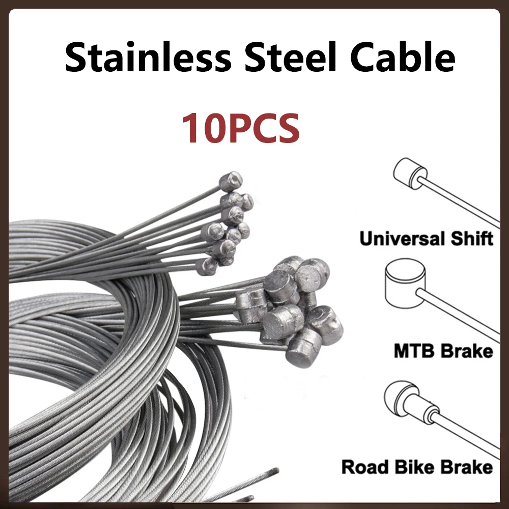 A1-Bike-Brake-Cables-Stainless-Steel-Brake-Shift-Cable-Wire-Mountain ...