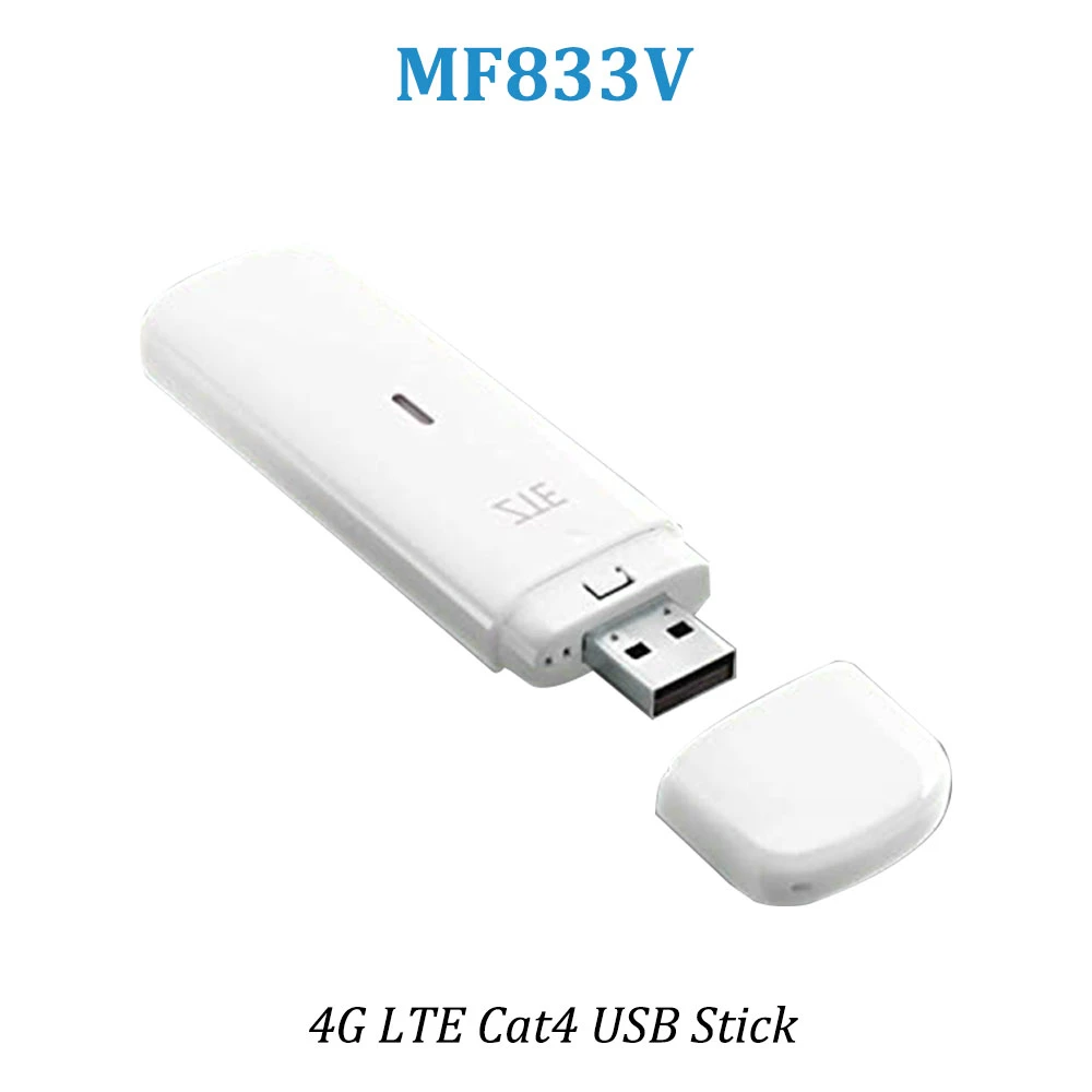 4G DONGLE LTE USB Dongle ZTE MF833V PCUI Unlocked Mifi Modem An IoT ...