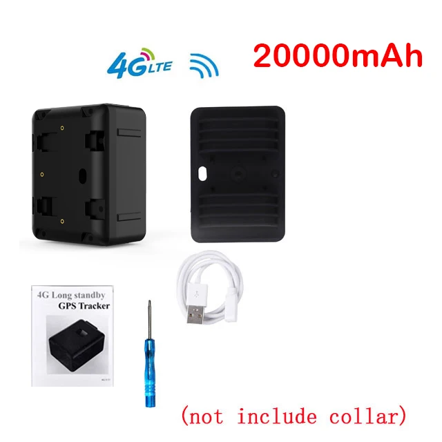 RF-V55 4G GPS Tracker Sheep Cow Cattle Horse Solar Power Strong Magnet ...