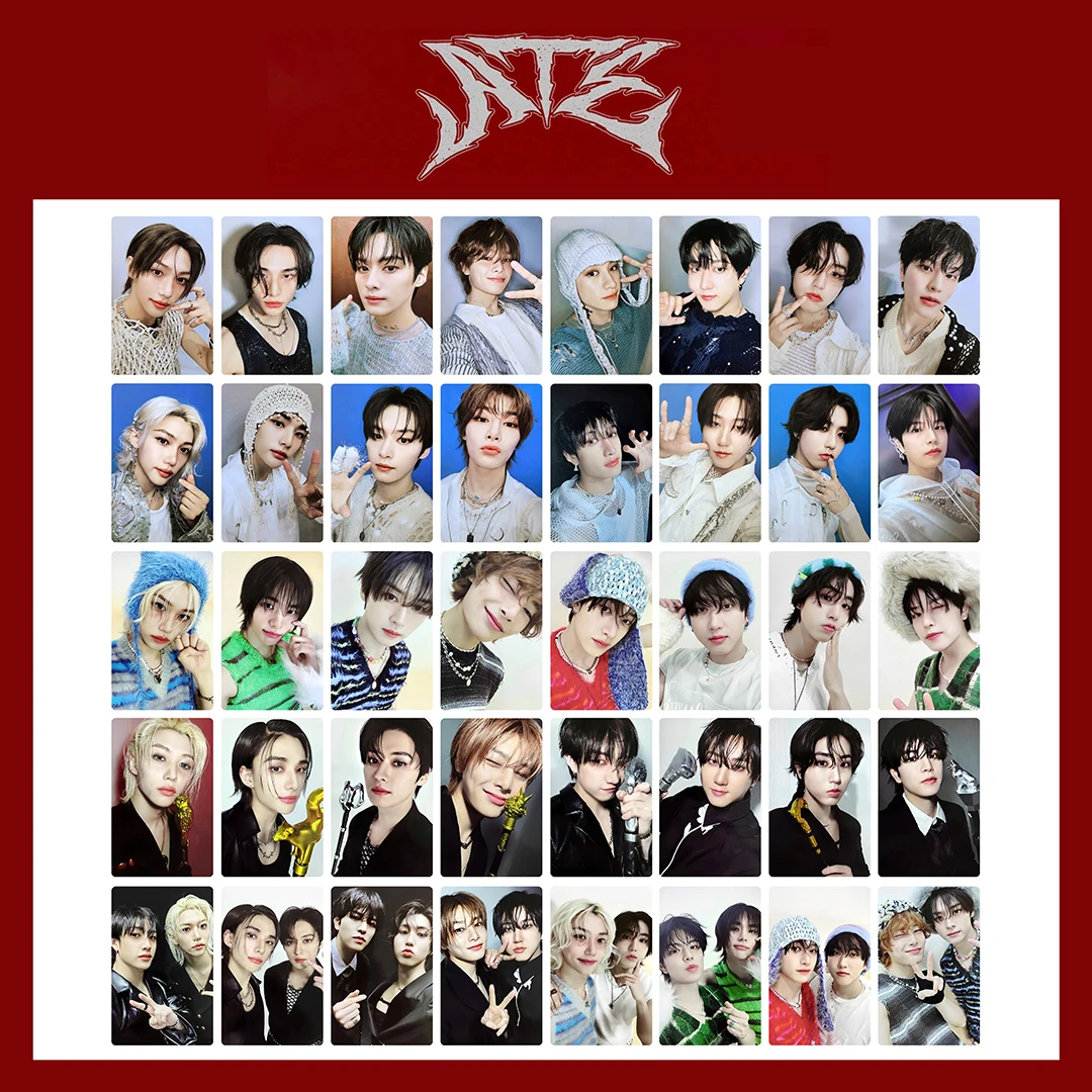 SKZ-Mini-Album-ATE-tarjeta-dedicada-hyun-jin-Lee-yong-bok-Bang-Chan-Lee ...