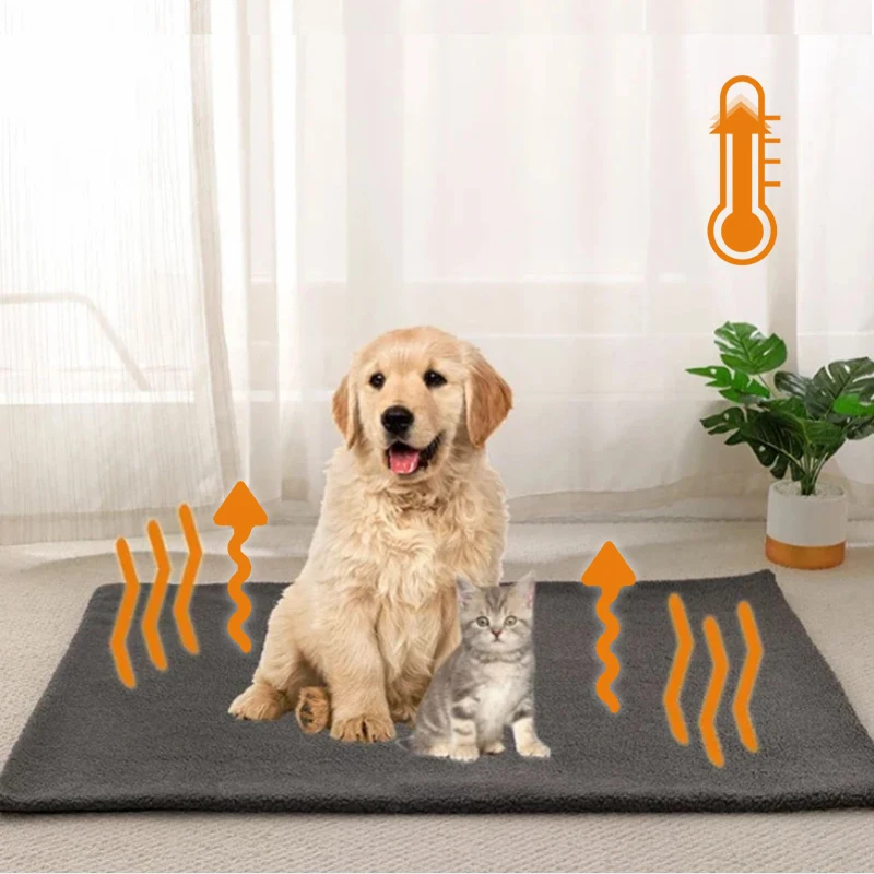 Self-Warming-Cat-Bed-Dog-Mat-Extra-quente-t-rmica-Pet-Crate-Pad-tampa ...
