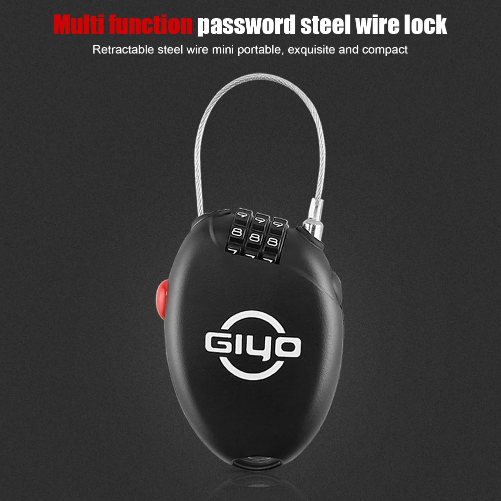 Retractable-3-Digit-Combination-Lock-Combination-Password-Safety-Cable ...