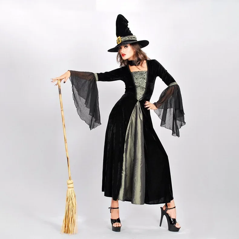 Halloween-Costumes-for-Women-Scary-Witch-Disfraz-Vampire-Queen-Adult ...