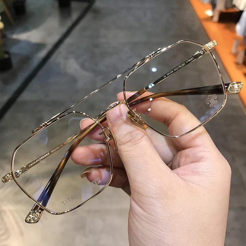 Marco-de-gafas-ultraligero-de-titanio-puro-para-hombre-y-mujer-marco-de ...