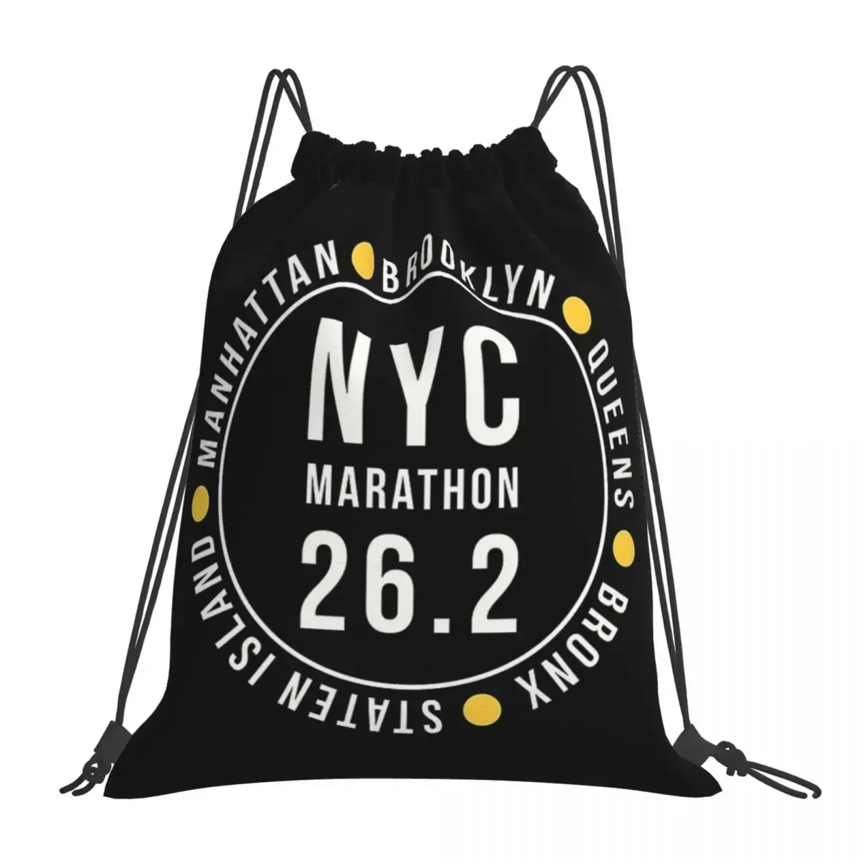 NYC-New-York-City-Marathon-Backpacks-Portable-Drawstring-Bags ...