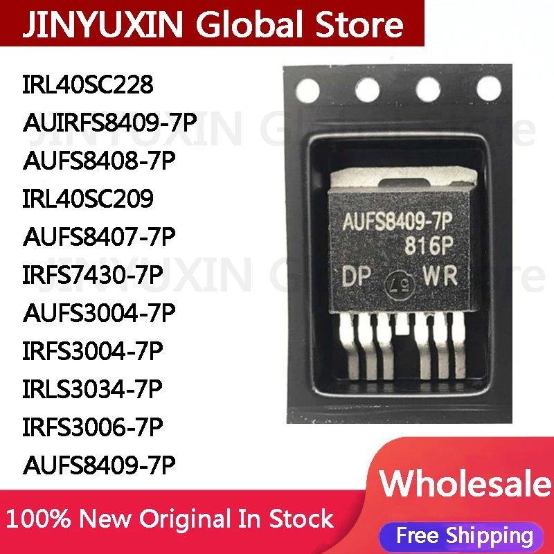 AUFS8409-7P AUIRFS8409-7P AUFS8408, 7P, IRL40SC209, AUFS8407, IRFS7430 ...