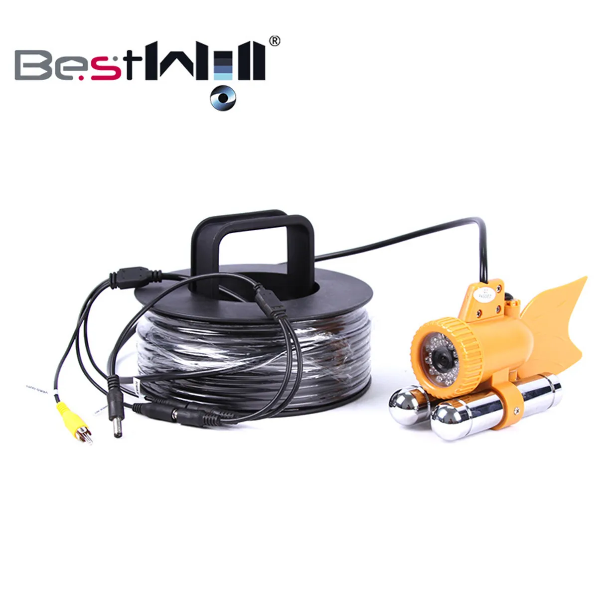 HD Underwater 20/30/50/100M Fishing Camera CMOS Borescope Inspection ...