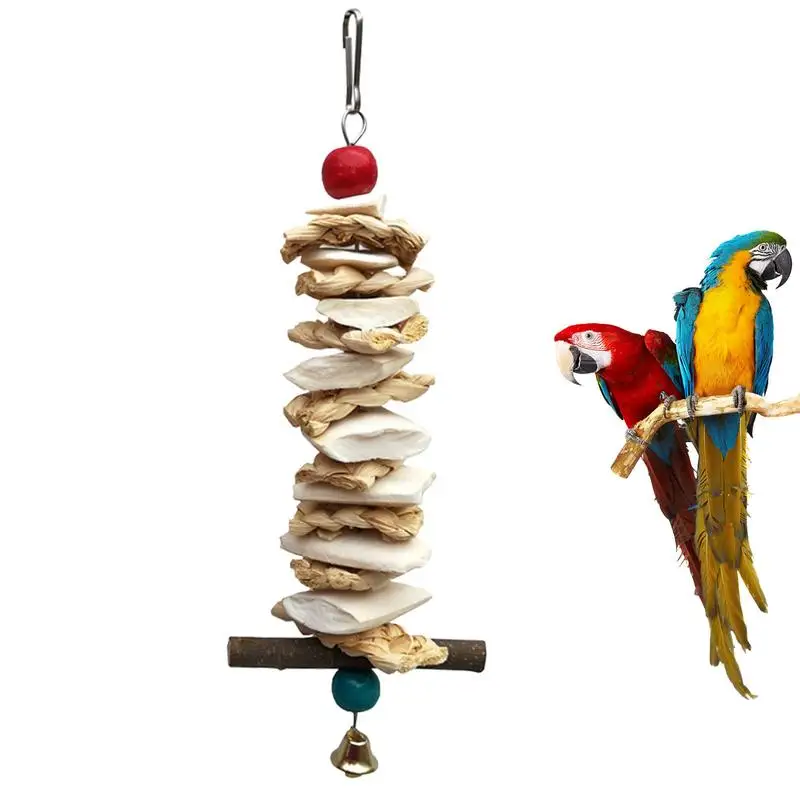 Parrot-Chewing-Toy-Bird-Toys-For-Parakeets-Bird-Shredder-Toys-With ...