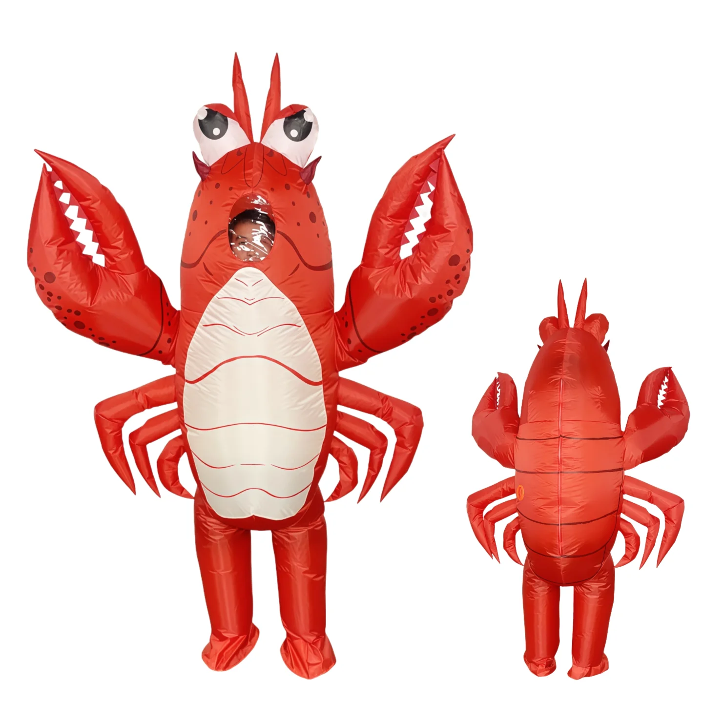 Lobster Inflatable Costume - Carnival Halloween Party Role Playing Male ...