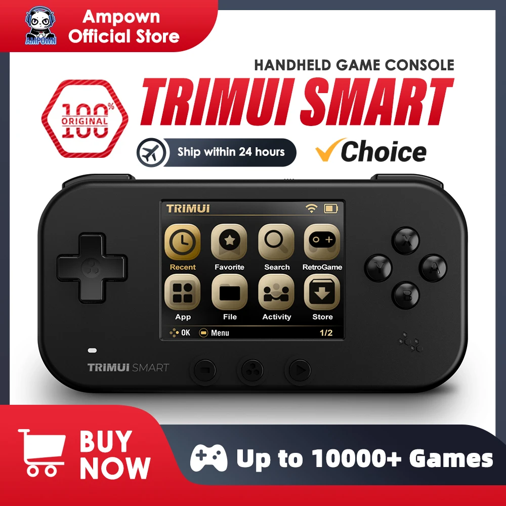 TRIMUI-SMART-Handheld-2-4-IPS-Screen-Wifi-BT4-0-SmartPro-Mini-Linux ...