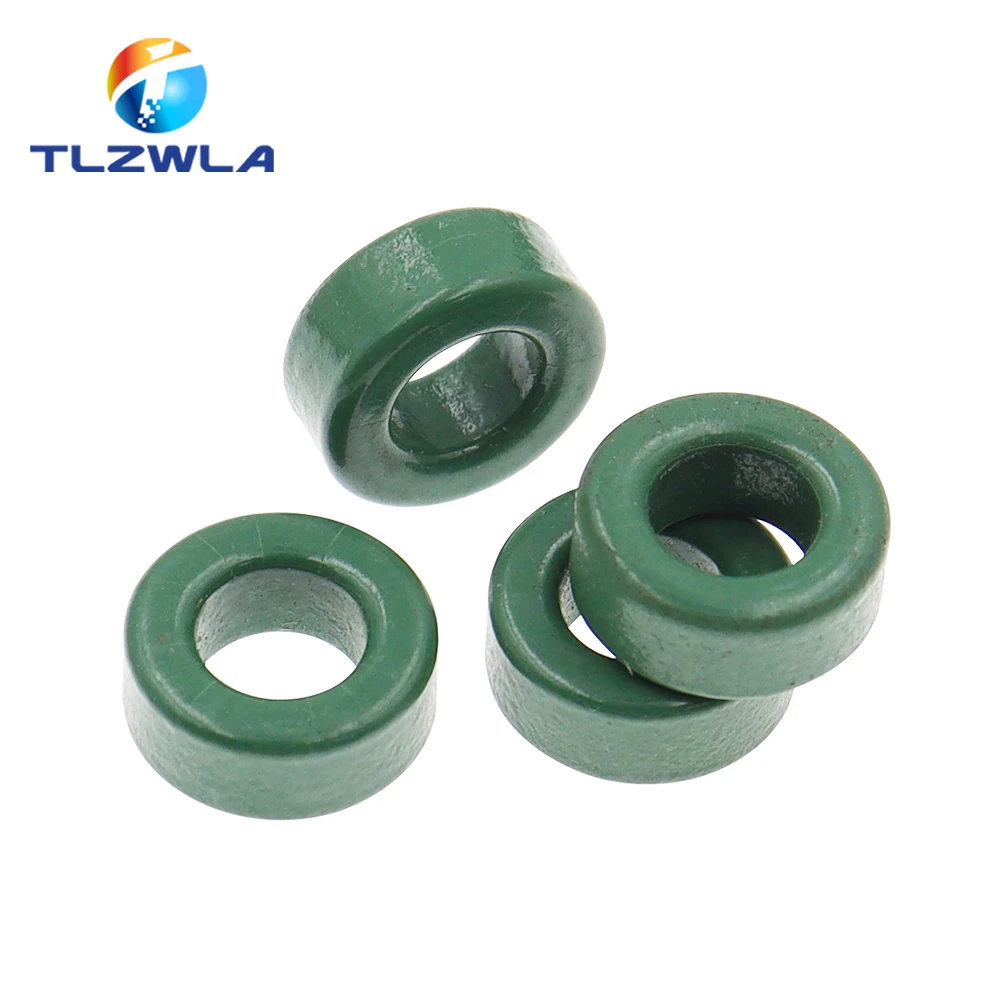 10PCS-Green-Magnetic-Ring-Ferrite-Magnetic-Ring-13-7-5-Anti ...