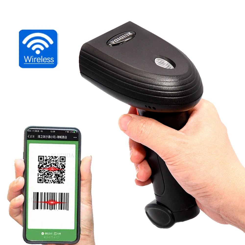 Wireless-1D-2D-Barcode-Scanner-qr-Code-Reader-Wireless-Handheld-Code ...
