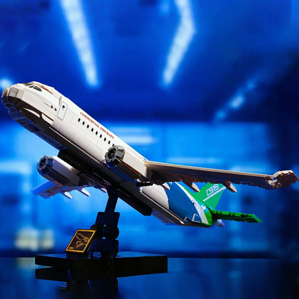 Building-Blocks-Bricks-City-Series-Passenger-Aircraft-Airport-Ground ...