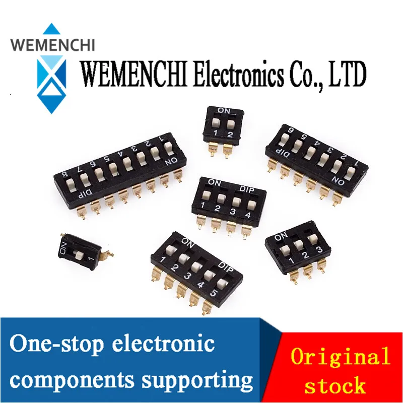 10pcs-SMD-SMT-Slide-Type-Switch-Module-1P2P3P4P5P6P7P8P10P-2-54mm ...