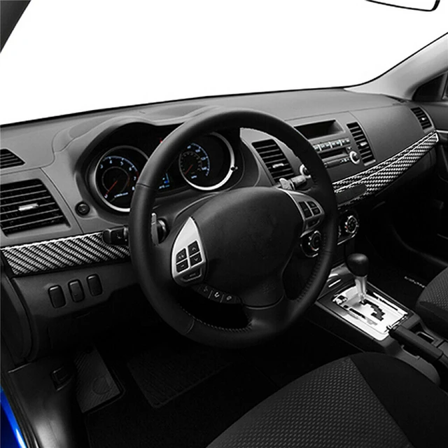 Black Mitsubishi Lancer Interior