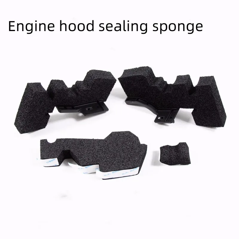 For-NISSAN-TIIDA-QASHQAI-Engine-hood-sealing-sponge-Sealing-block-Leaf ...