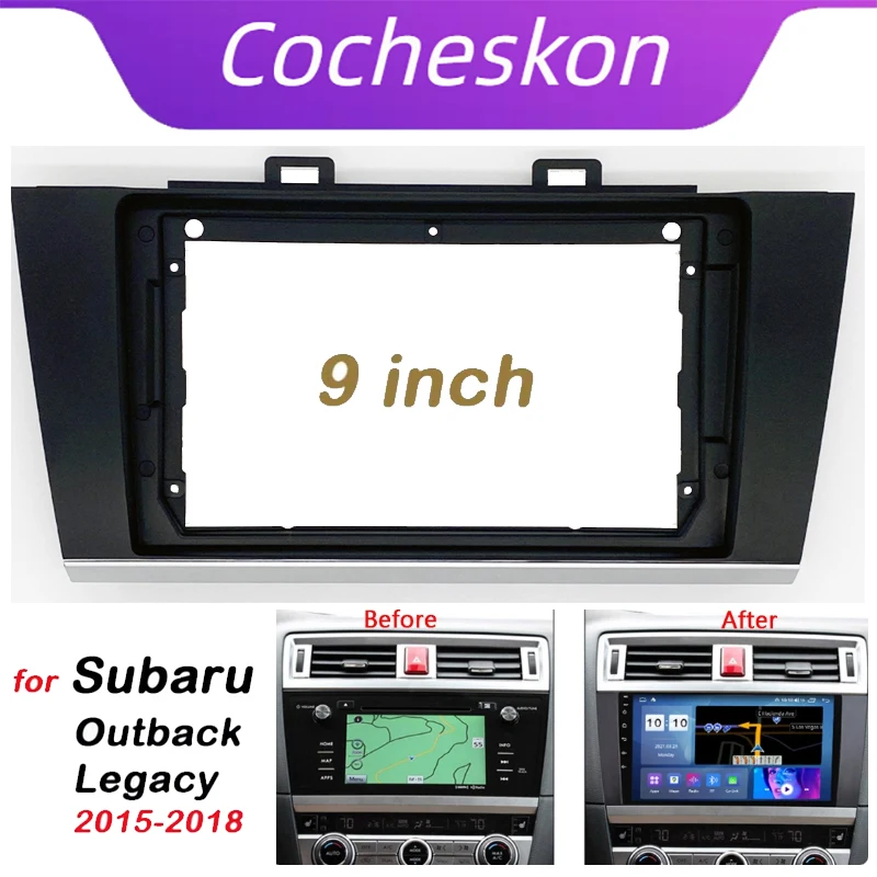 9-Inch-Car-Frame-Fascia-Adapter-Android-Radio-Audio-Dash-Fitting-Panel ...