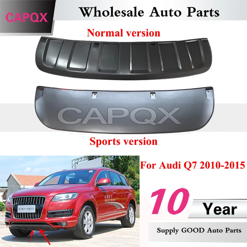 CAPQX-Front-Bumper-Lower-Guard-Deflector-For-Audi-Q7-2010-2015-Front ...