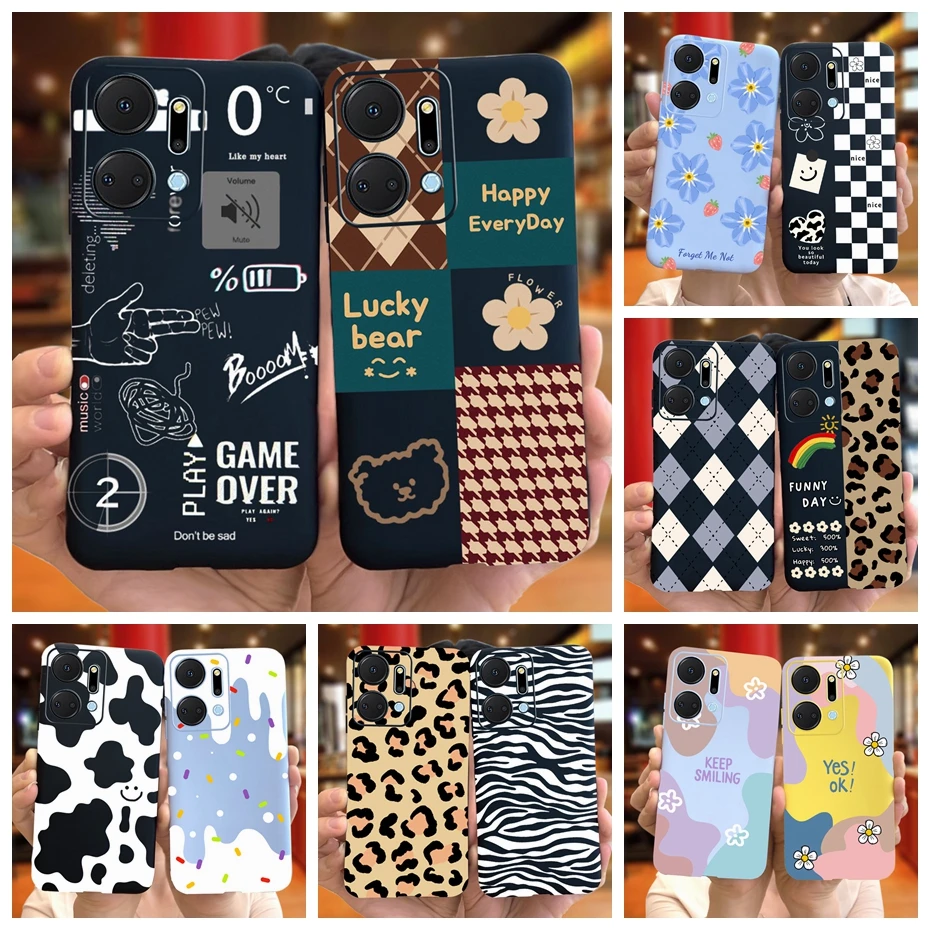 For-Honor-X7a-RKY-LX2-Phone-Case-Honor-X7-CMA-LX2-Lovely-Pattern ...