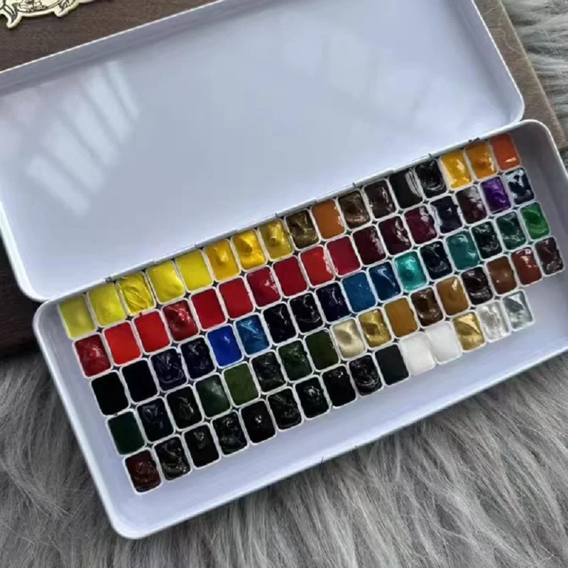 QOR-Artist-Watercolour-Paint-Set-83-Colours-Watercolour-Dispenser-0-5ml ...