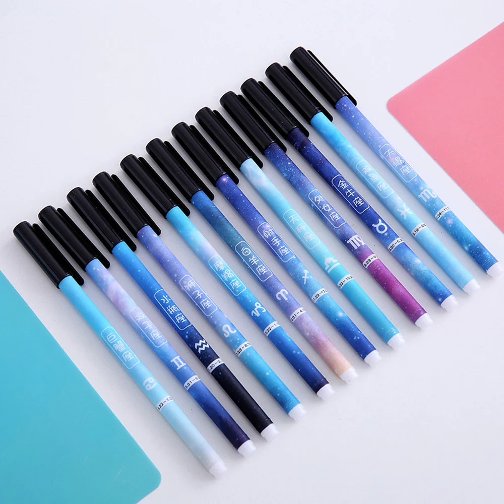 6PCS-Cartoon-Gel-Pen-Set-Neutral-Pen-Smooth-Writing-Fastdry-0-5mm-Black ...