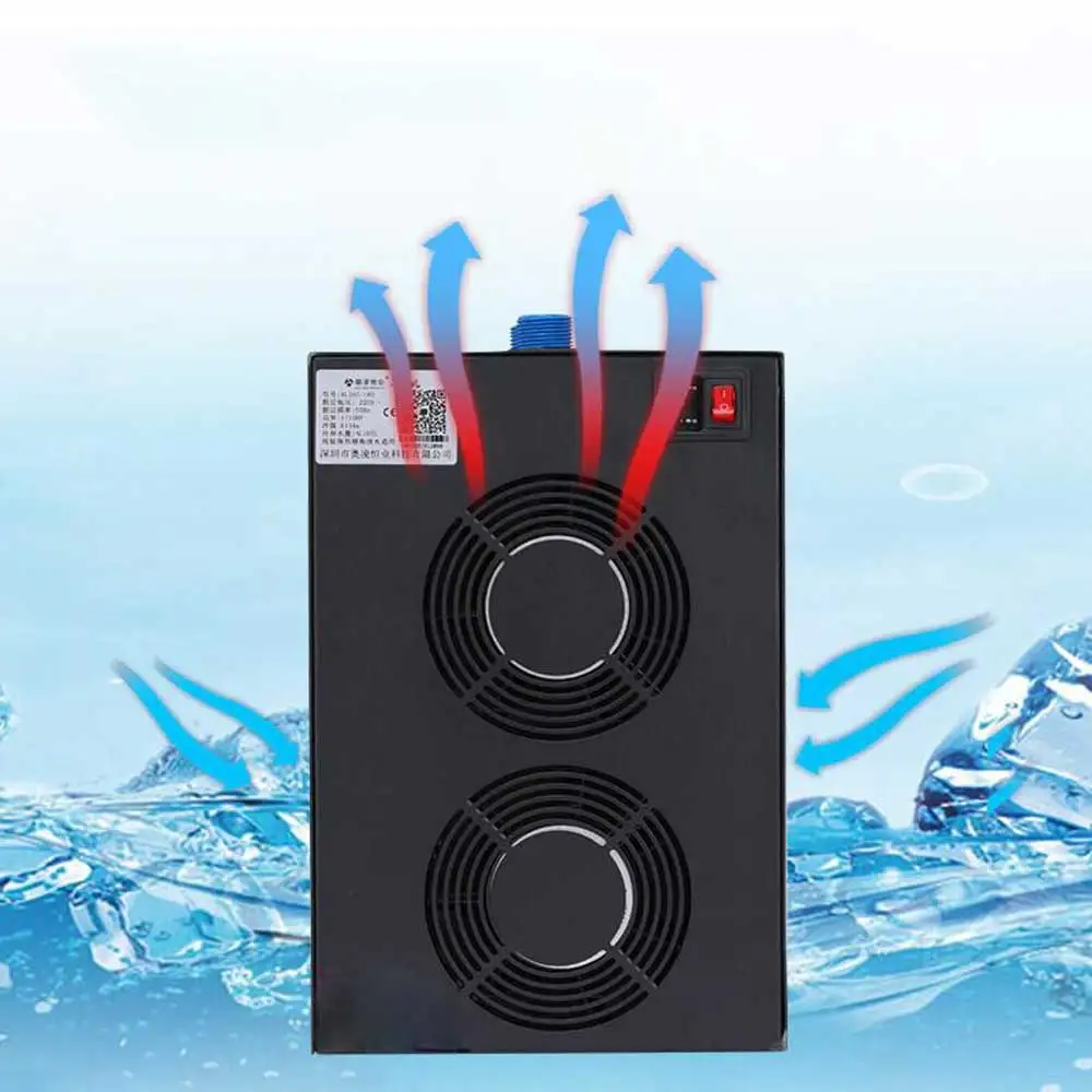 180w Aquarium Water Chiller 60l Fish Tank Cooler Heater System 10-40 ...