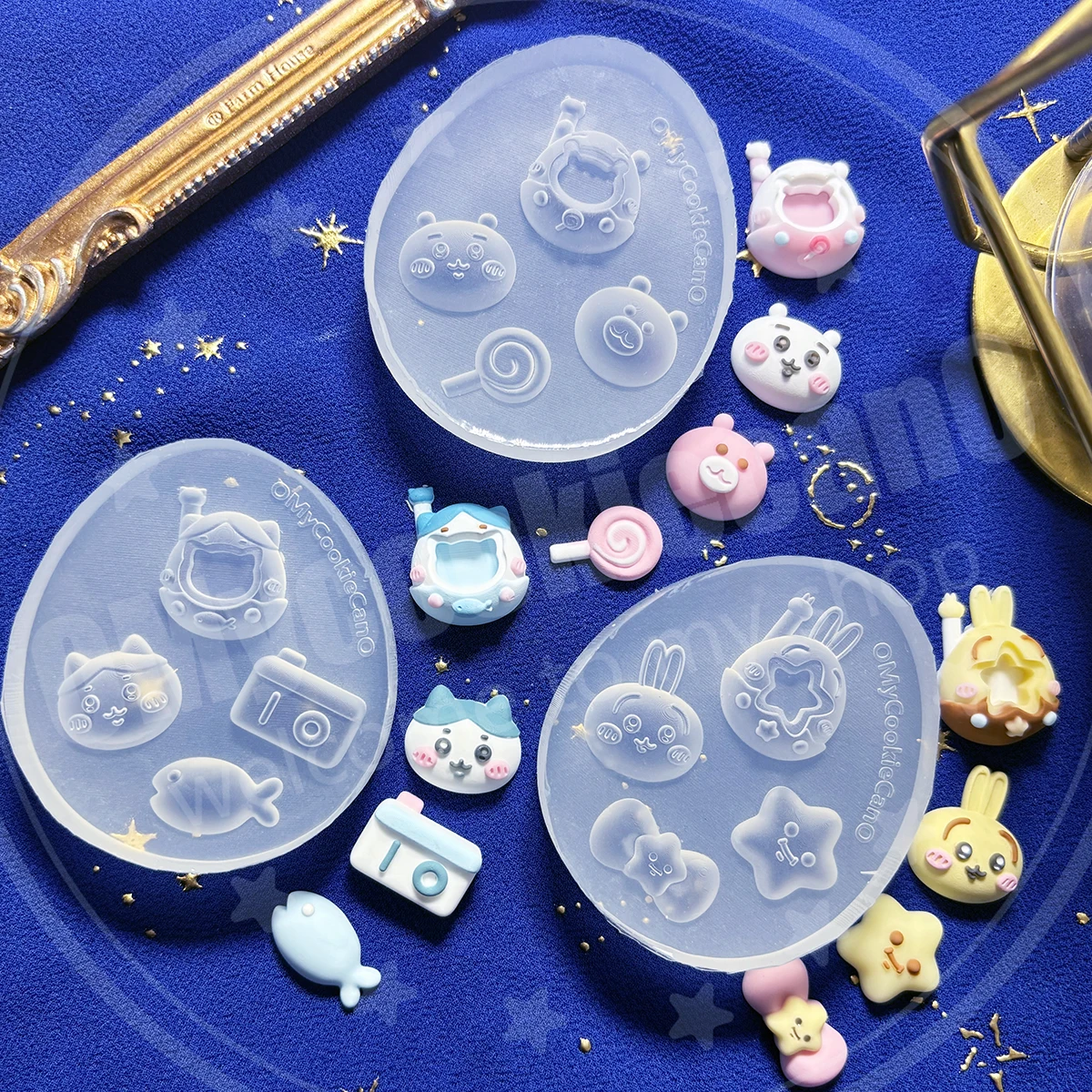 Super-cute-mini-tamagotchi-shake-mold-uv-resin-mold-full-transparent ...