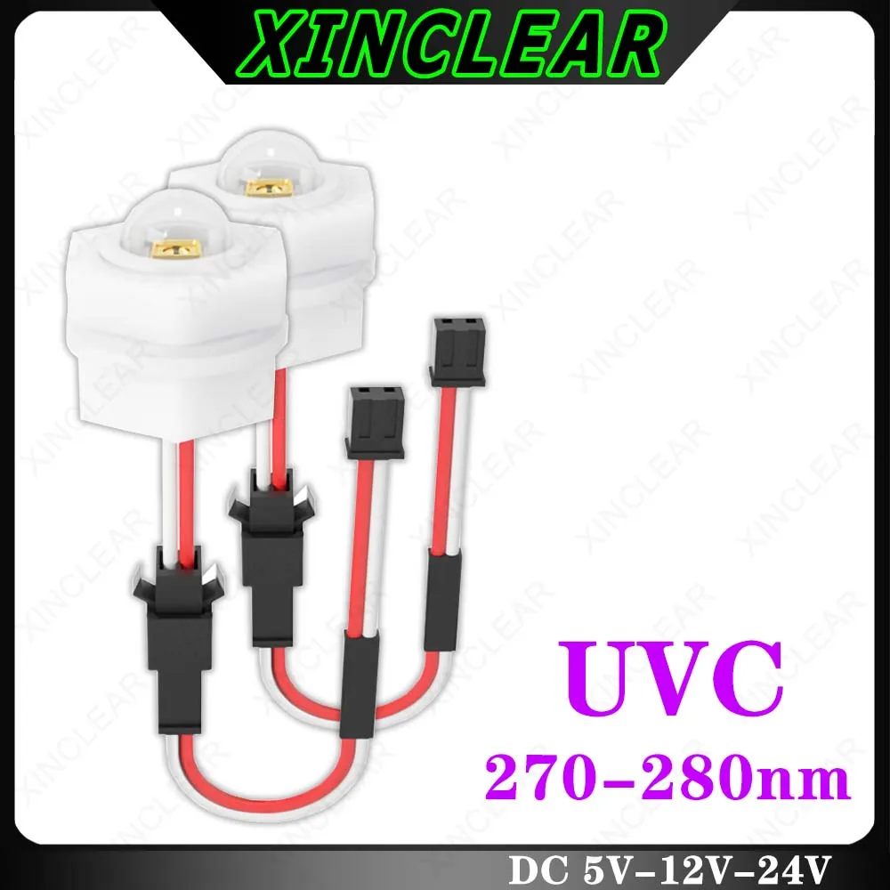 High-Quality-Deep-UV-LED-Ultraviolet-Lamps-270nm-275nm-280nm-UVC-5V-12V ...
