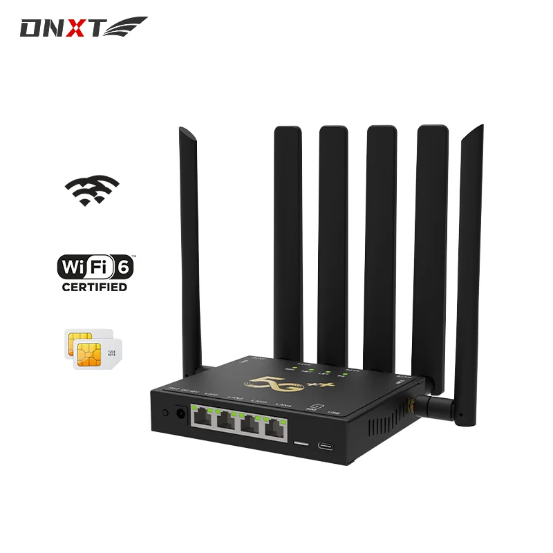 DNXT 5G CPE Industrial Modem Outdoor Routers Unlocked Sim Card Slots 6 ...