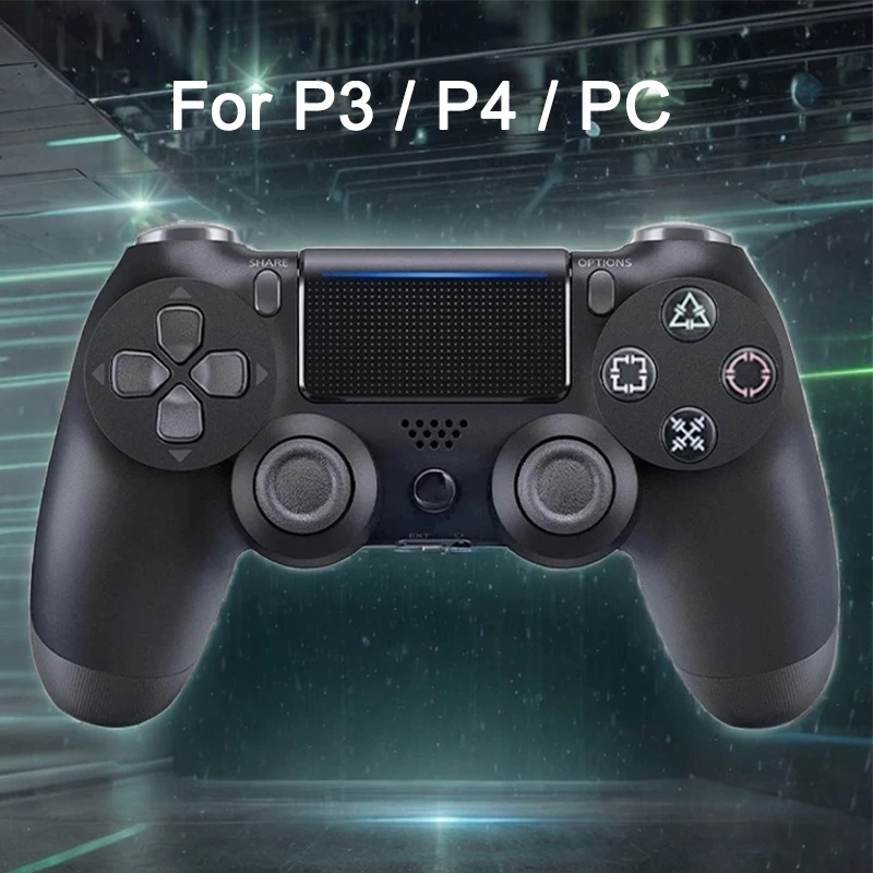 Controller-for-PS4-Slim-Pro-Joystick-Gamepad-Dual-Vibration-Wireless ...
