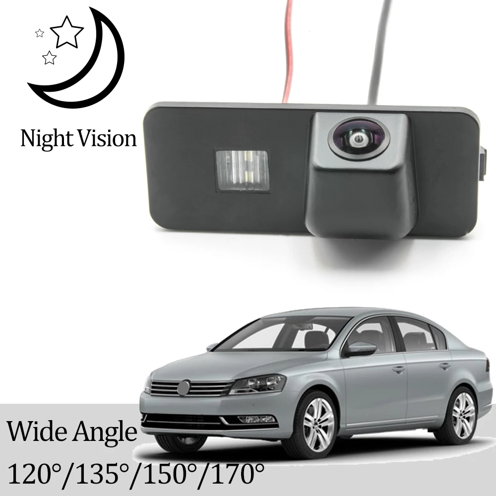 CCD-HD-AHD-Fisheye-Rear-View-Camera-For-Volkswagen-Passat-B7-2011-2012 ...
