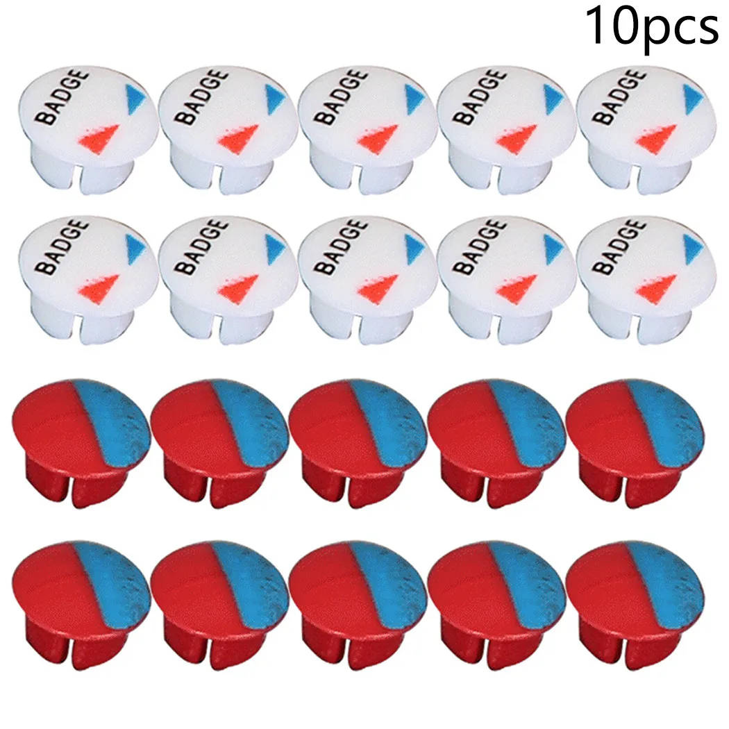 10pcs-Faucet-Handle-Accessories-Hot-And-Cold-Water-Sign-Red-And-Blue ...