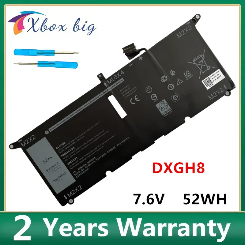 DXGH8-Laptop-Battery-For-Dell-XPS-13-9380-9370-7390-For-Dell-Inspiron ...
