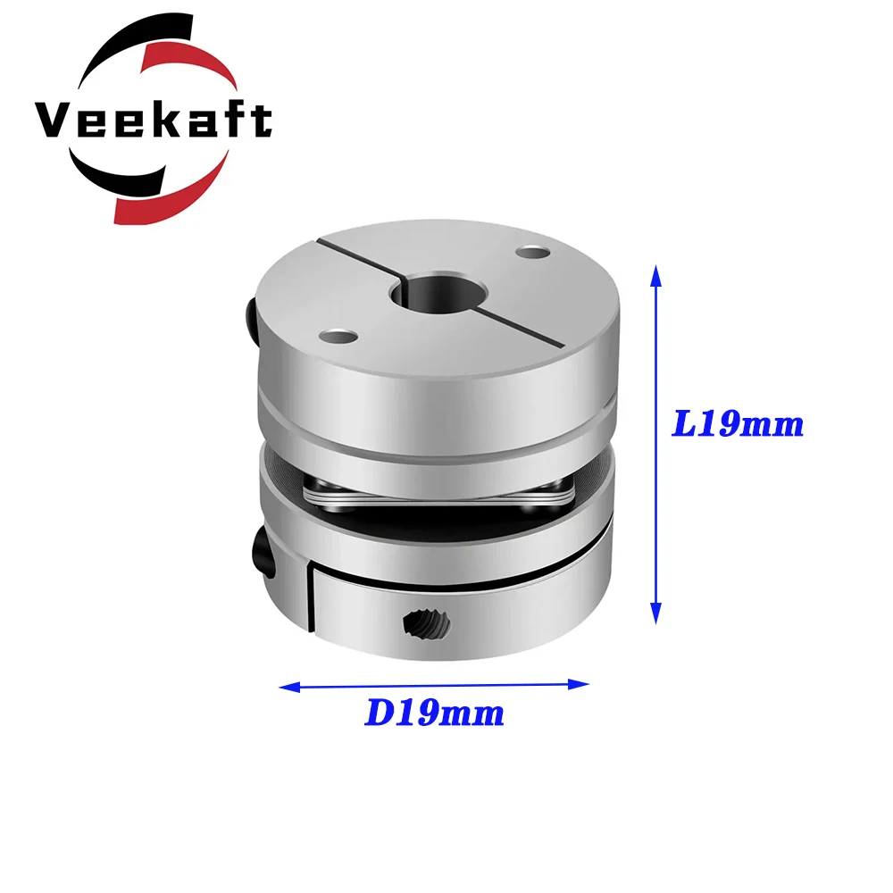 Aluminum-alloy-D19L19-single-diaphragm-coupling-elastic-joint-D19mm ...
