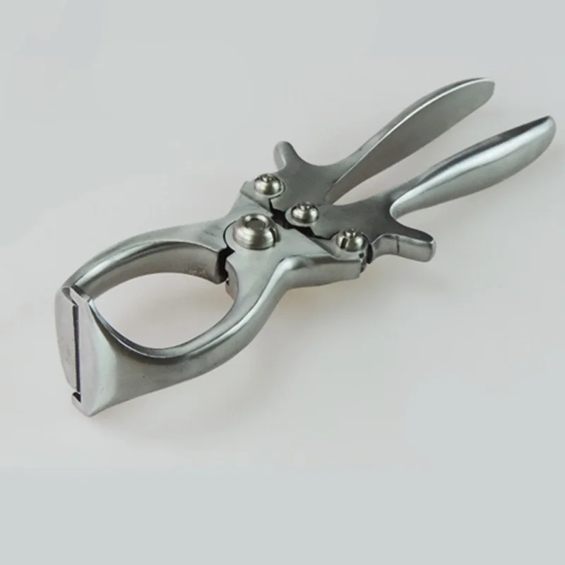 1 Pcs Stainless Steel Without Blood Pig Sheep castration Clamp ...