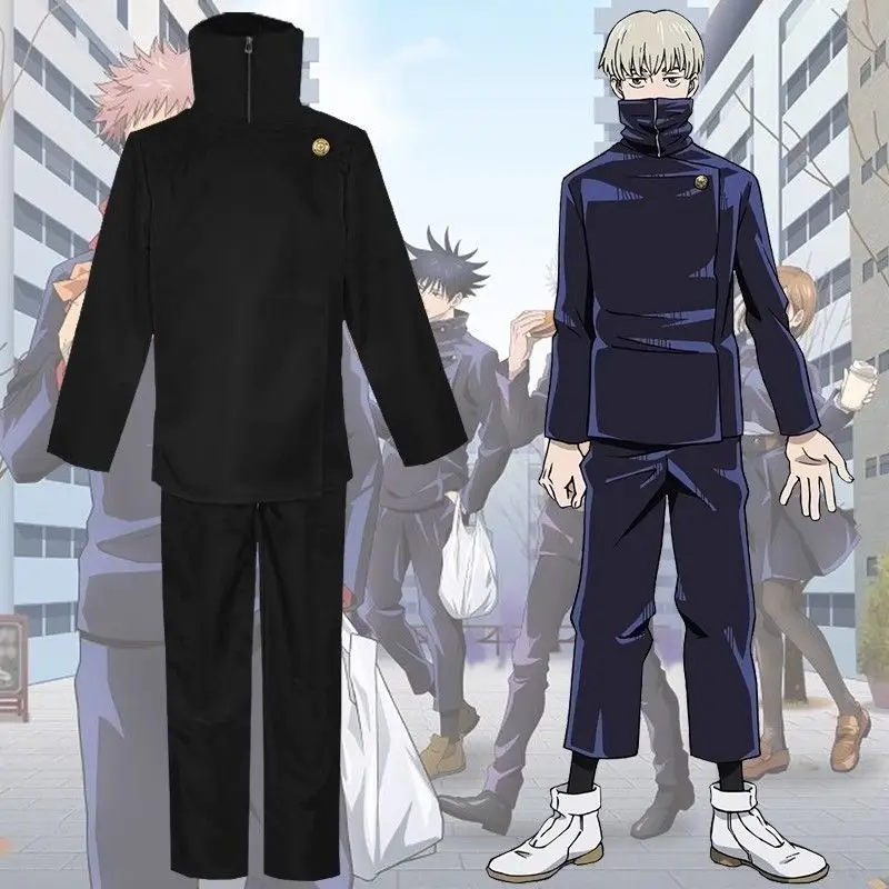 Jujutsu-JJK-Manga-Anime-Inumaki-Toge-Cosplay-Costume-Wig-Jacket-Pants ...