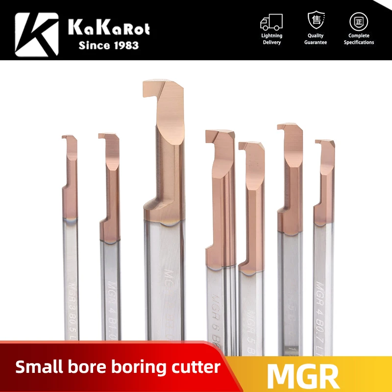 KaKarot MGR Miniature Grooving Cutter Integral Carbide Internal Tools ...