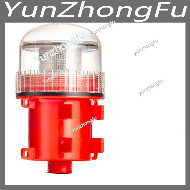 Marine-LED-Solar-Beacon-Light-Boat-Aeronautical-Three-Color-Flash ...