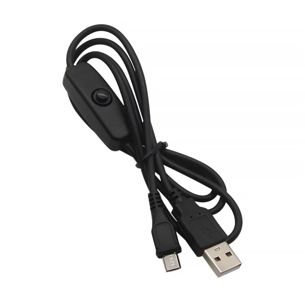 USB to Micro-USB Adapter Cable Mini Computer on off Switch Power Button ...