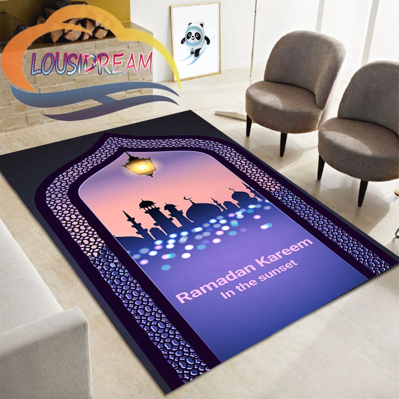 Ramadan-Printed-Floor-Mat-Living-Room-Area-Rugs-Bedroom-Bedside-Bay ...