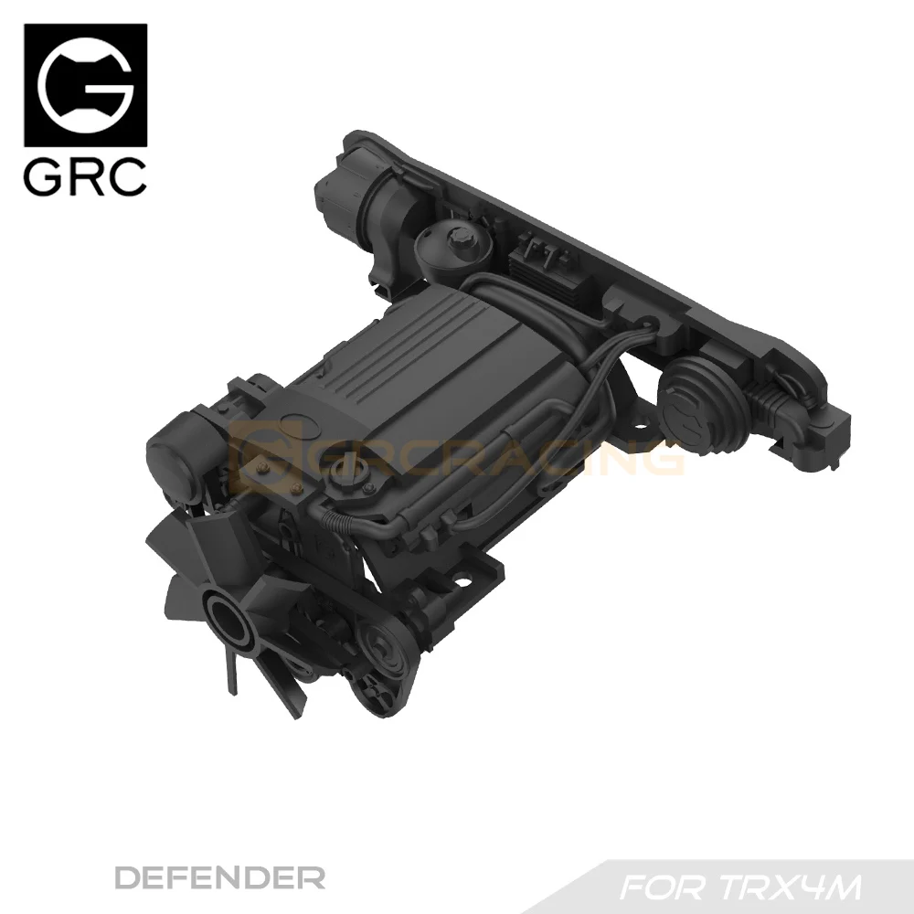 Grc-G178xp-Simulation-Interior-Mudguard-Engine-3d-Printing-For-1-18-Rc ...