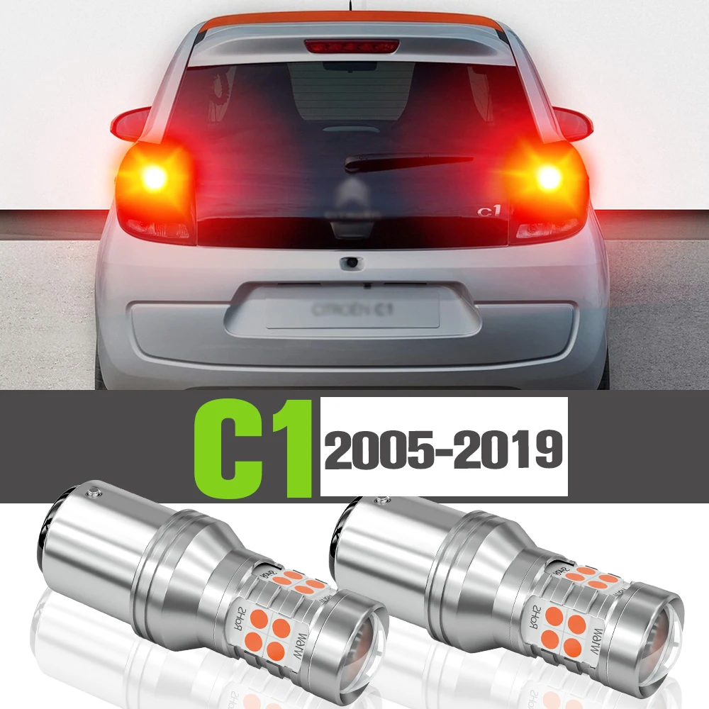 2x Led Brake Light Accessories Lamp For Citroen C1 2005-2019 2006 2007 ...