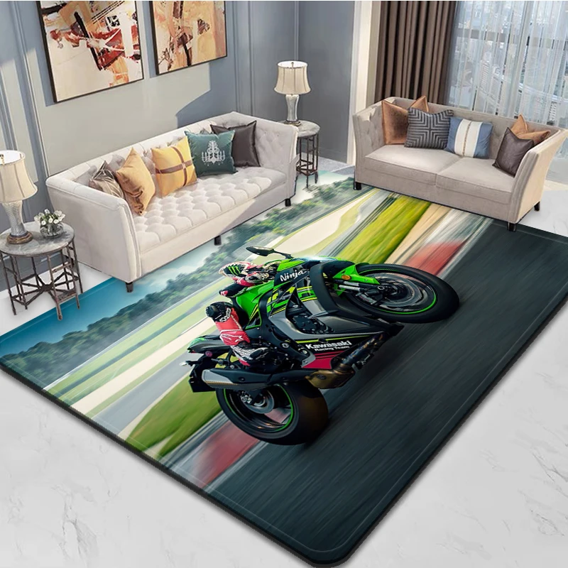 Motorcycle-Kawasaki-Motor-Race-Carpet-Kitchen-MatEntrance-Doormat ...