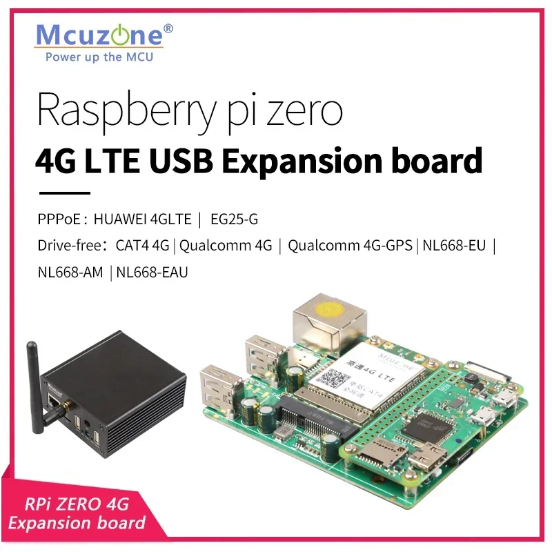 Raspberry-Pi-Zero-4G-LTE-Expansion-Board-USB-Hub-Ethernet-EG25-ME909 ...