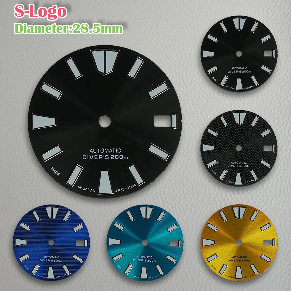 28-5mm-NH35-Dial-S-Logo-SKX007-MOD-Dial-Suitable-For-NH35-NH36-Movement ...