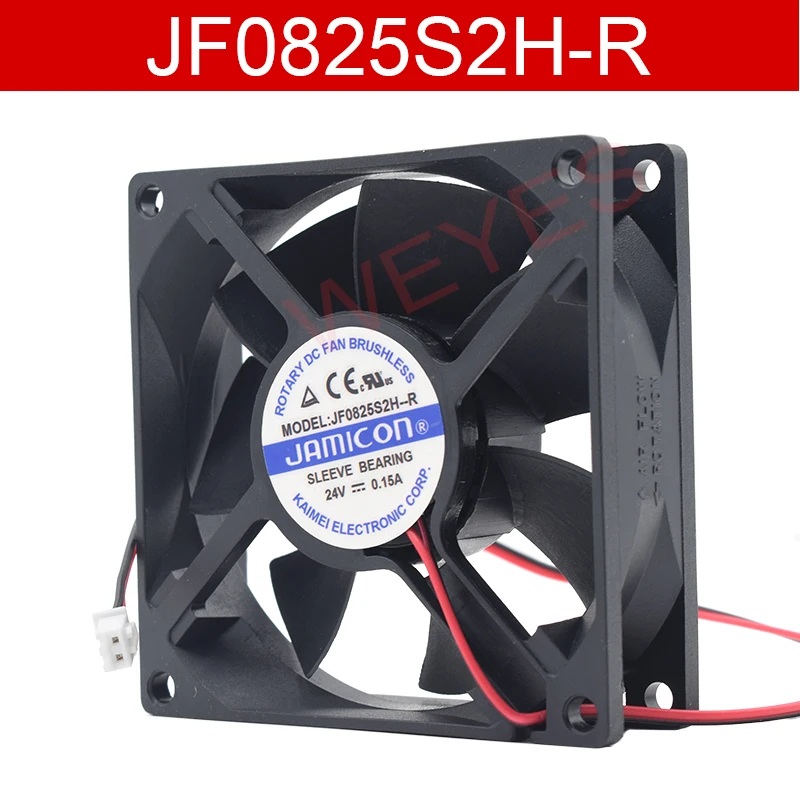 Original-for-Jamicon-8025-8CM-inverter-silent-fan-24V-0-15A-JF0825S2H-R ...